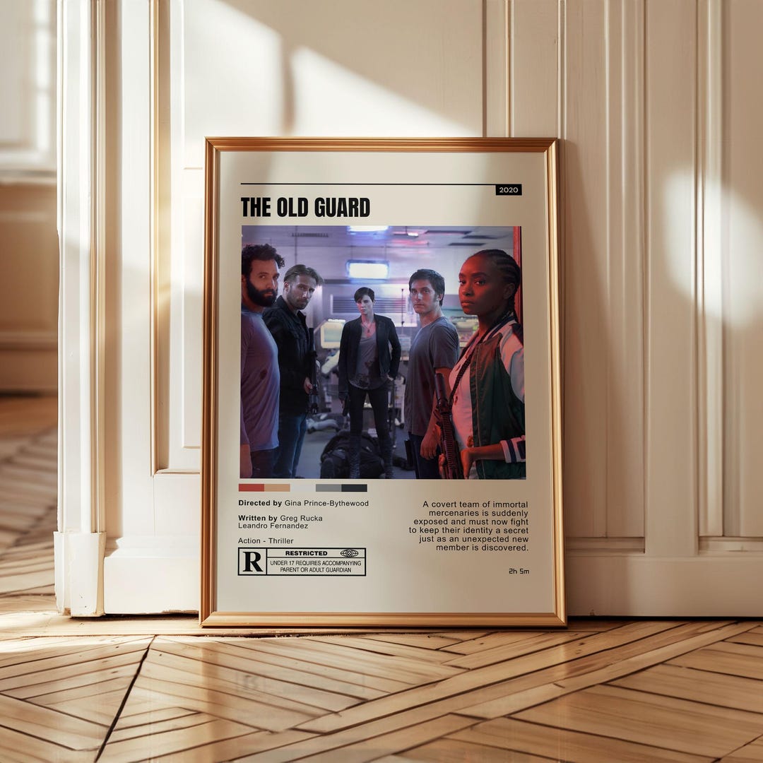 The Old Guard Poster, Gina Prince-bythewood, Retro Movie Poster ...