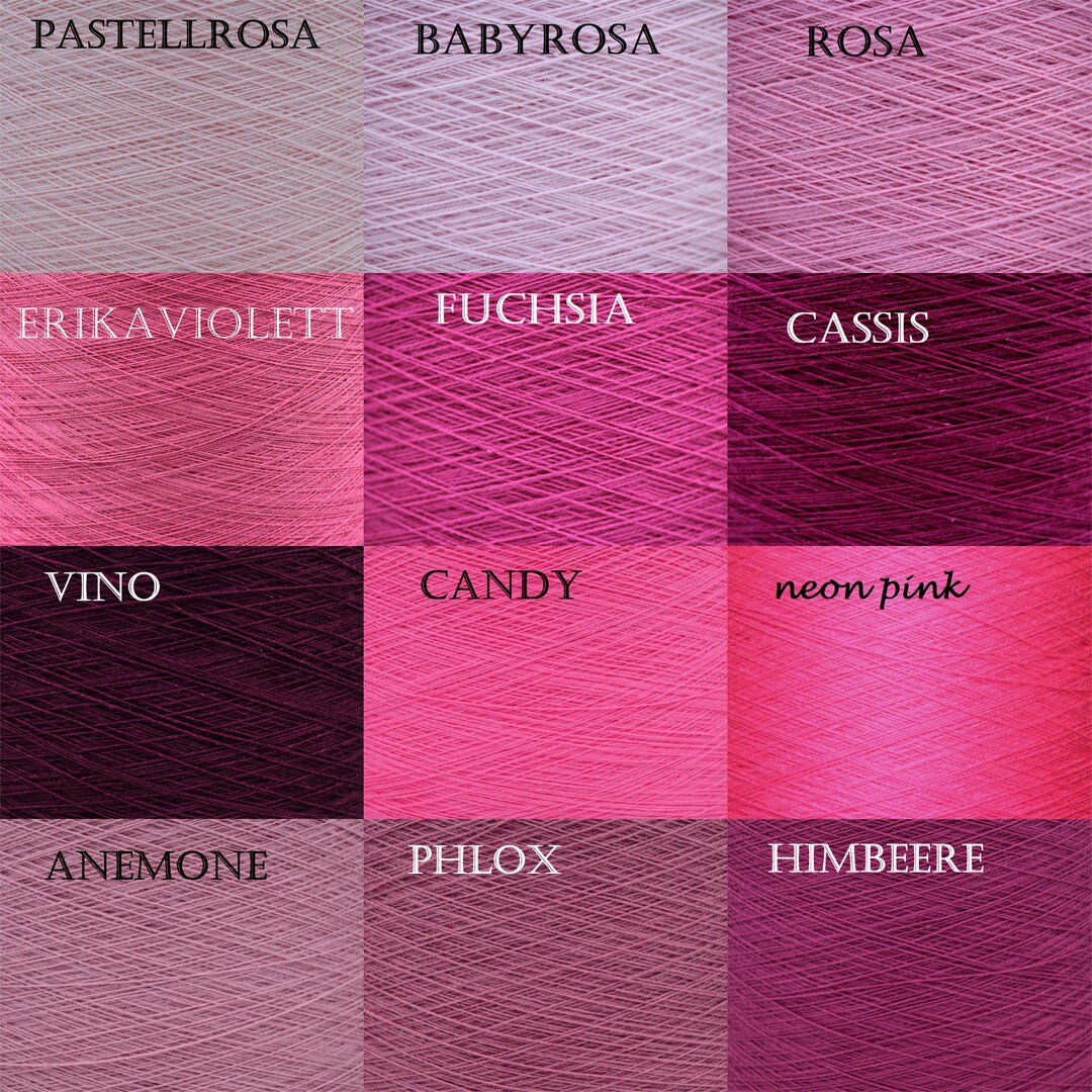 Twister Bobbel Uni Pink Pink Shades of Pink Shades of Pink - Etsy UK