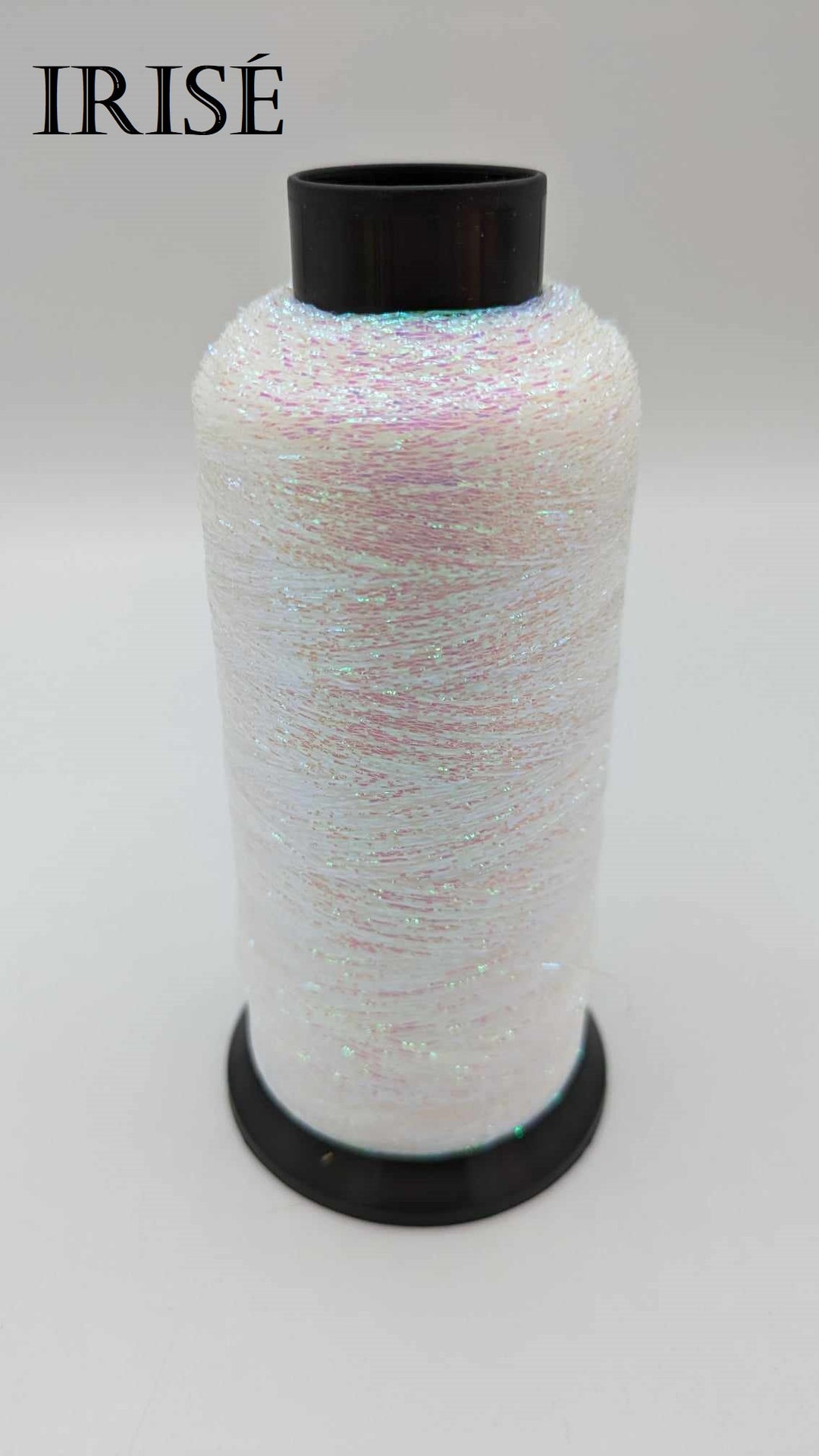 Glitter Spool 3000 M Iridescent for Bobbins, Crochet, Knitting, Glitter ...