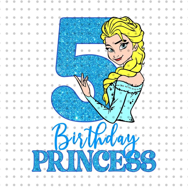 Elsa Birthday Shirt - Etsy