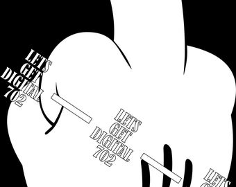 Mickey Mouse Salute - Etsy