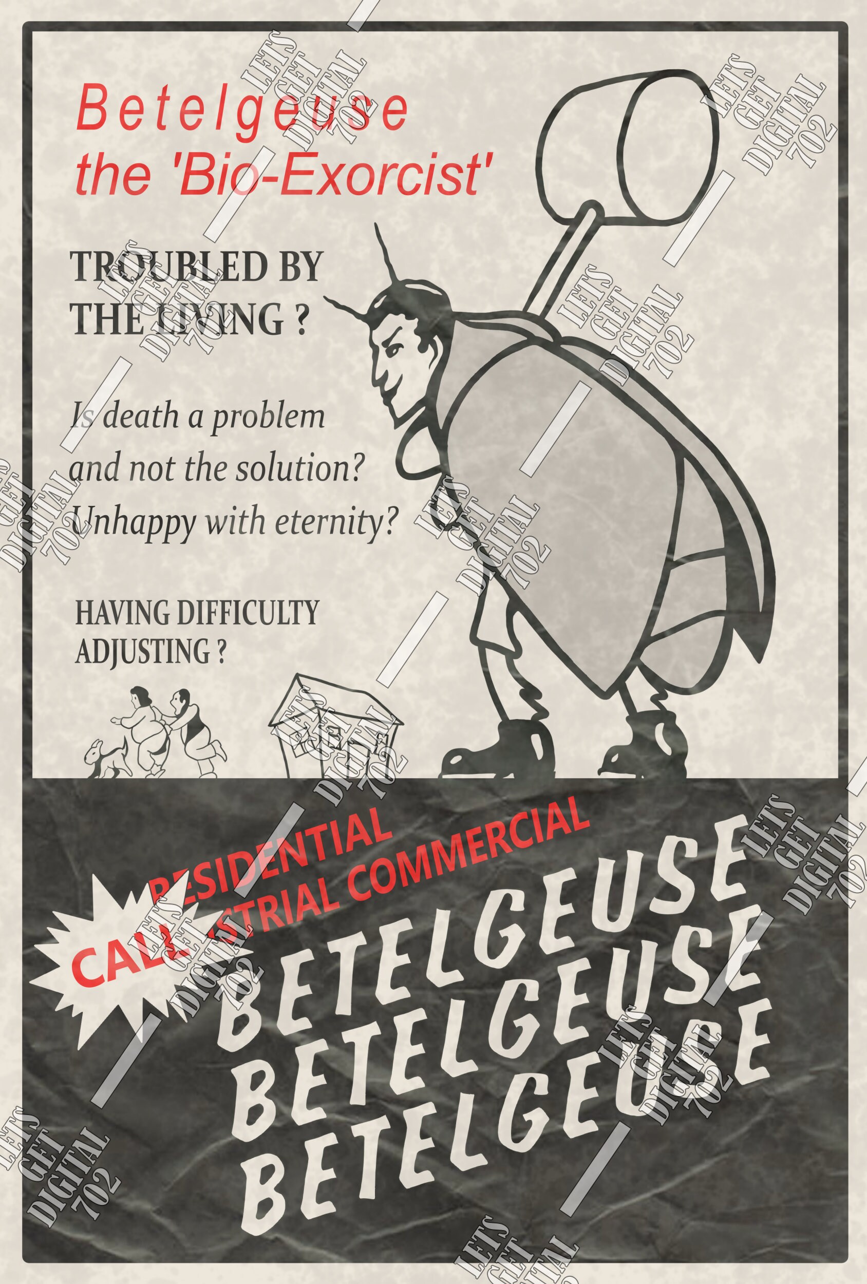 Betelgeuse Ad remastered by Me Into 3 Different Version - Etsy