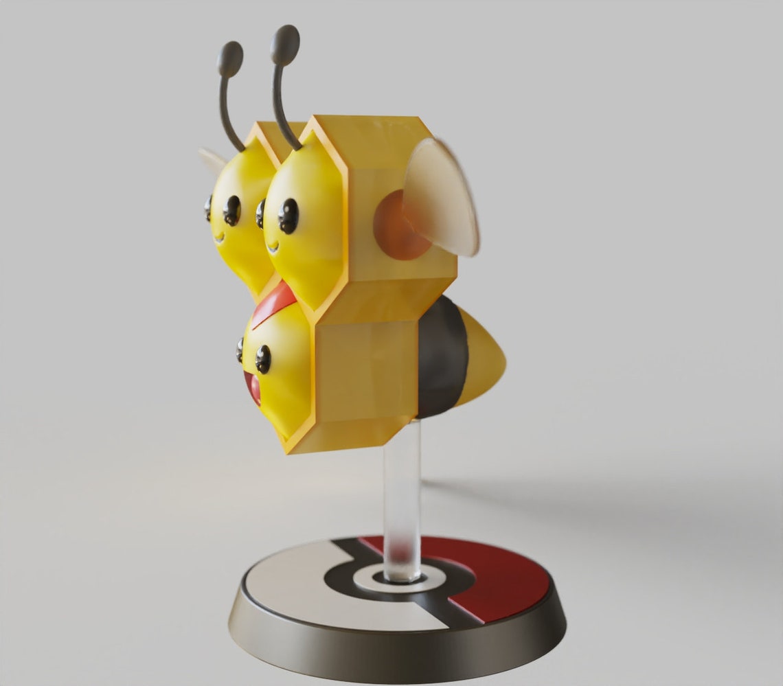 Combee Pokemon Statue Figure Hand Painted Nintendo Gaming Decor - Etsy