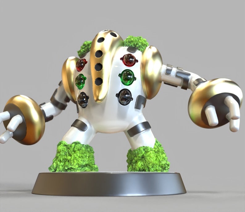 Regigigas Legendary Pokemon Statue Figure Hand Painted - Etsy