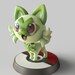 Sprigatito Pokemon Statue Figure Hand Painted 3D Printed Nintendo ...