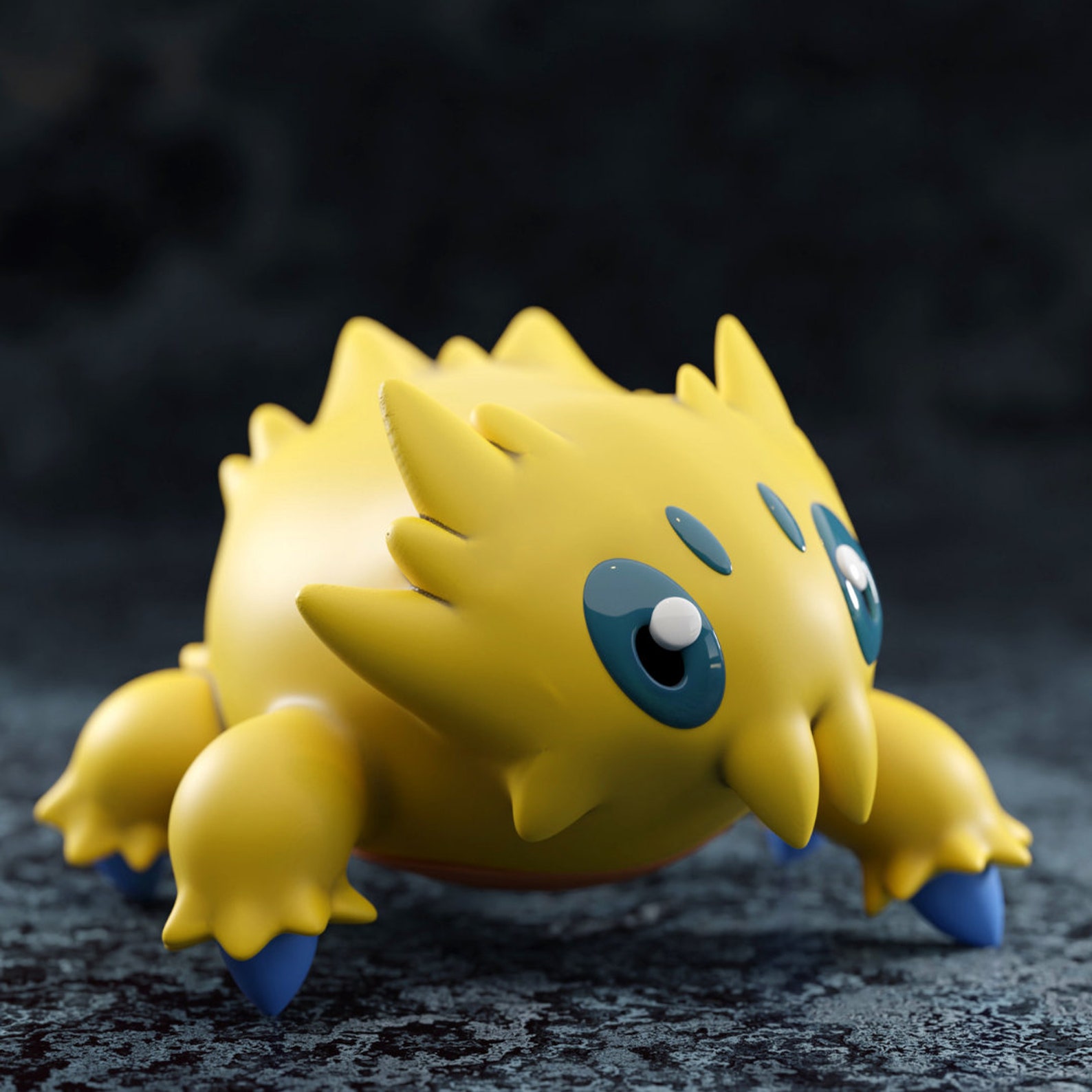 Joltik Electric Bug Pokemon Figurine Hand Painted Nintendo Gaming Decor ...