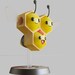 Combee Pokemon Statue Figure Hand Painted Nintendo Gaming Decor - Etsy