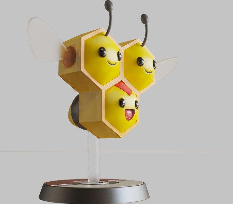 Combee Pokemon Statue Figure Hand Painted Nintendo Gaming Decor - Etsy