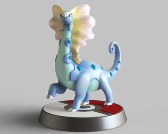 Rhydon Ground Pokemon Statue Figure Hand Painted 3D Printed Nintendo ...