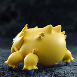Joltik Electric Bug Pokemon Figurine Hand Painted Nintendo Gaming Decor ...