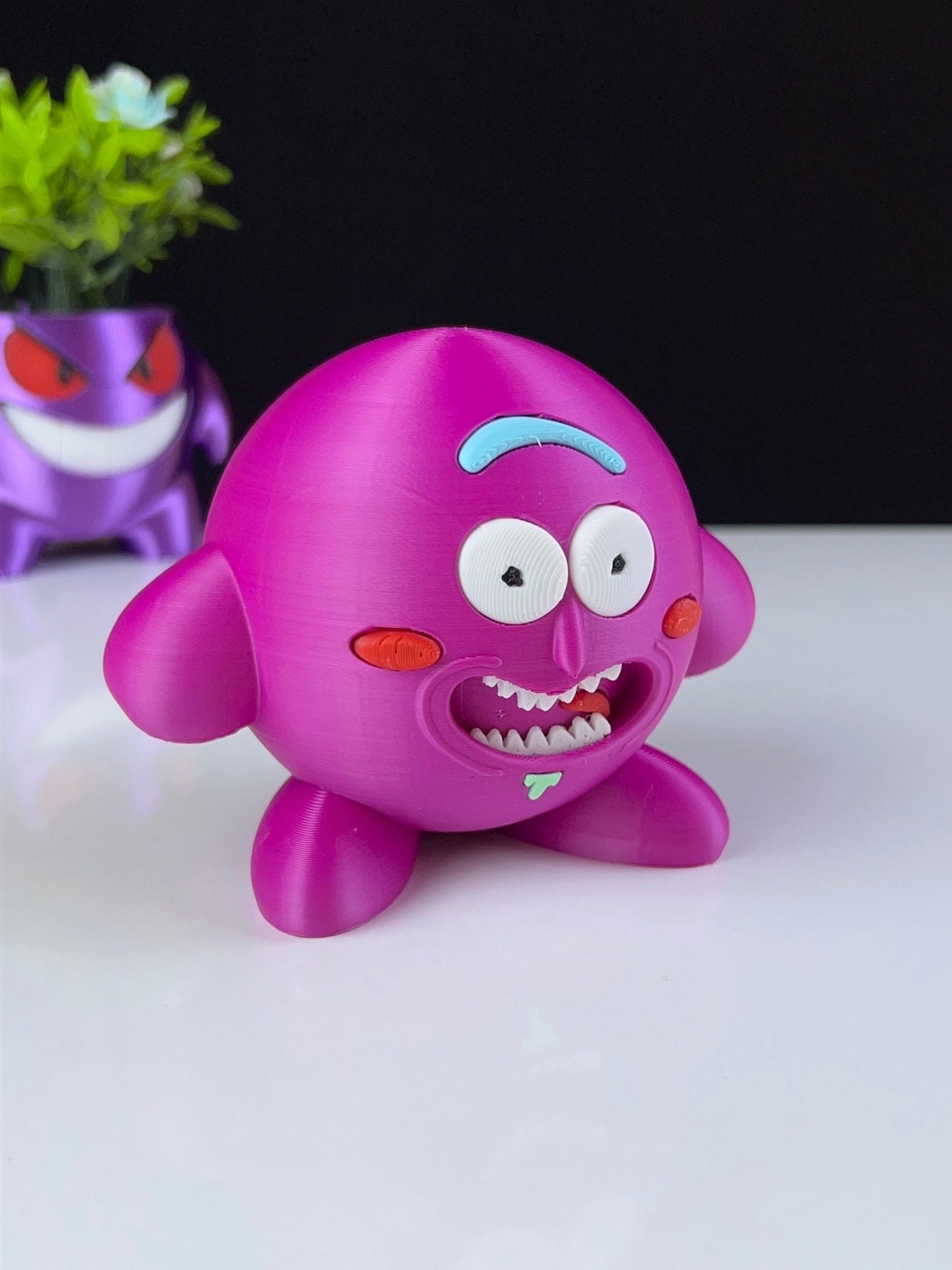 Kirby Rick Sanchez Cartoon Figure Statue Rick and Morty Decor - Etsy UK