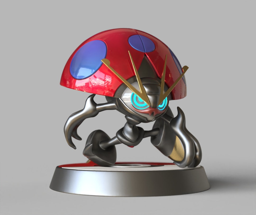 Orbeetle Pokemon Statue Figure Hand Painted Nintendo Gaming Decor - Etsy