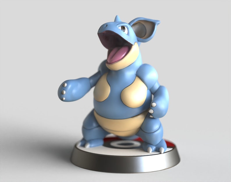 Nidoqueen Pokemon Statue Figure Hand Painted Nintendo Gaming - Etsy