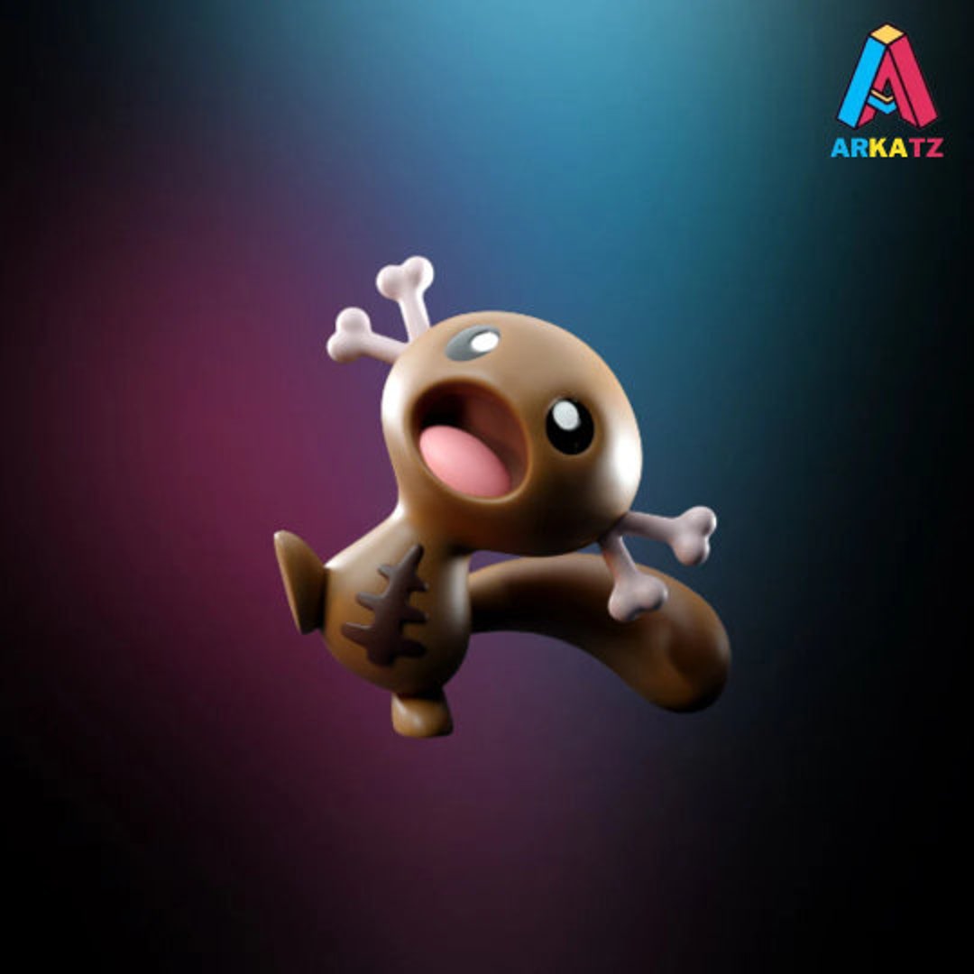 Paldean Wopper Rare Pokemon Figurine Hand Painted Gaming Decor - Etsy