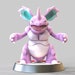 Nidoking Pokemon Statue Figure Hand Painted Nintendo Gaming Decor - Etsy