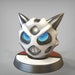 Glalie Ice Pokemon Statue Figure Hand Painted Nintendo Gaming Decor - Etsy