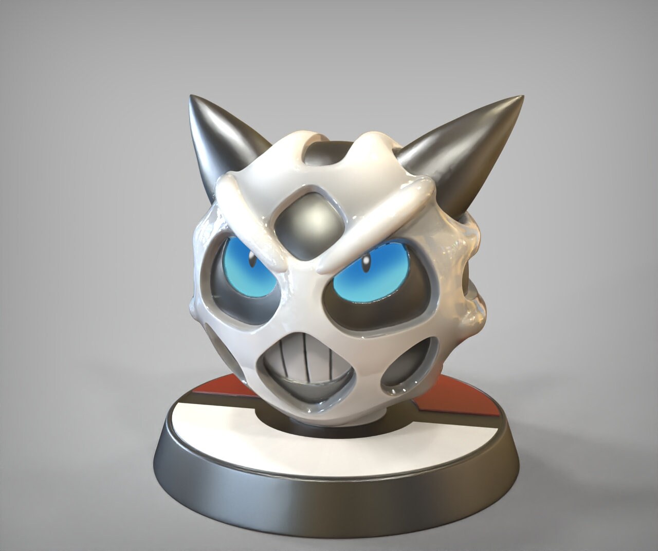 Glalie Ice Pokemon Statue Figure Hand Painted Nintendo Gaming Decor - Etsy