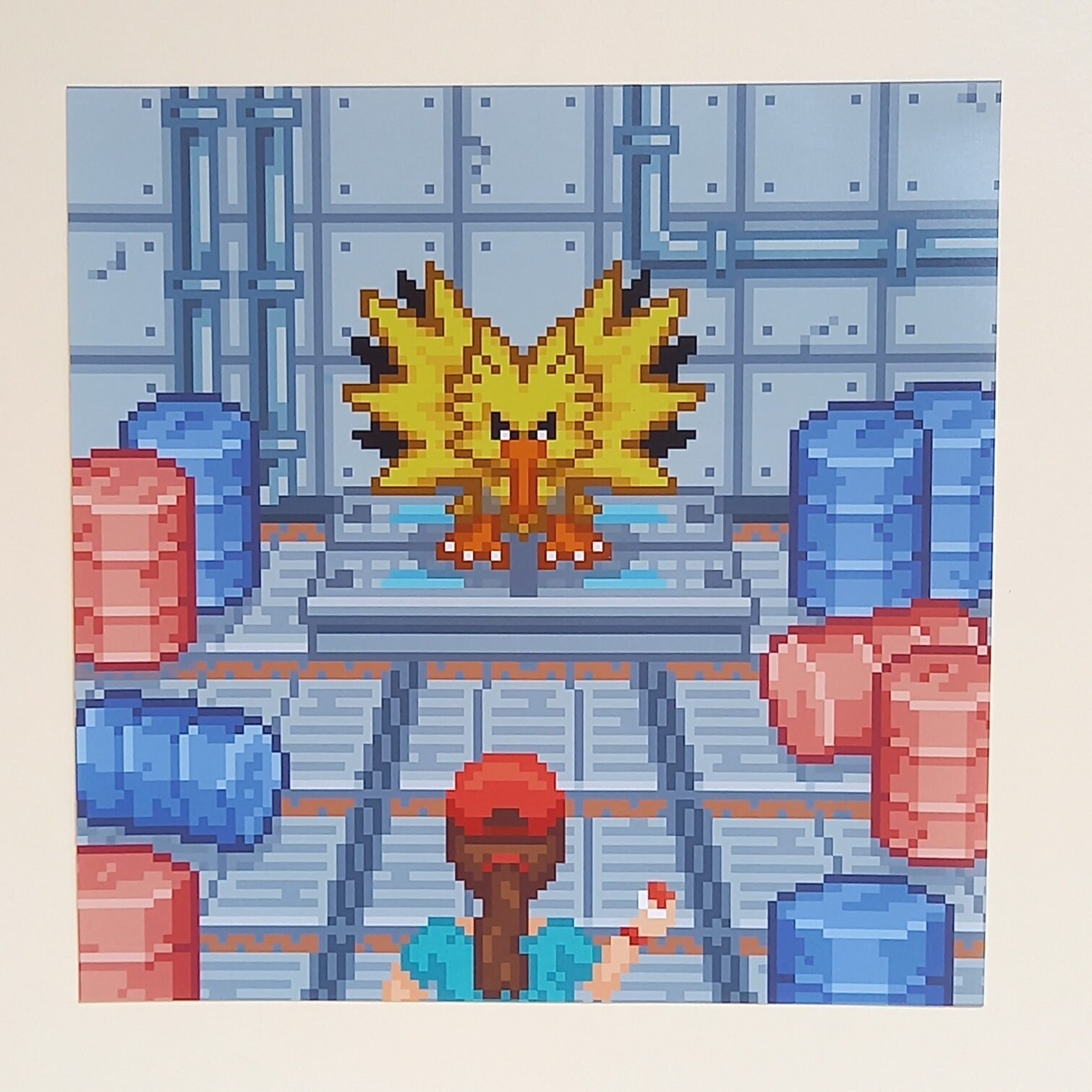 Pokemon Zapdos Wall Art, Printable Poster, Wall Art, Digital File, Art ...