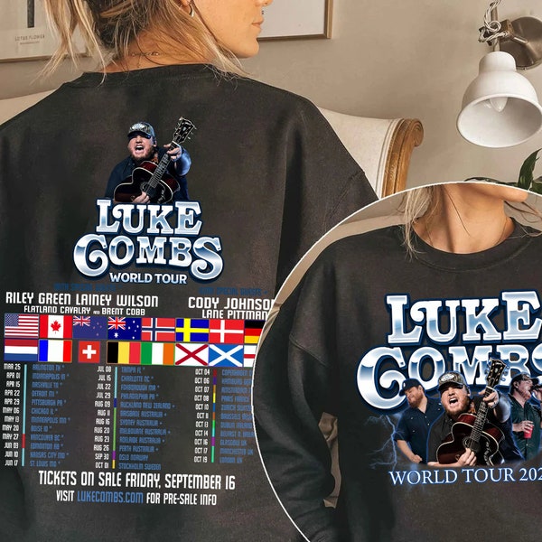 Luke Combs Shirt - Etsy