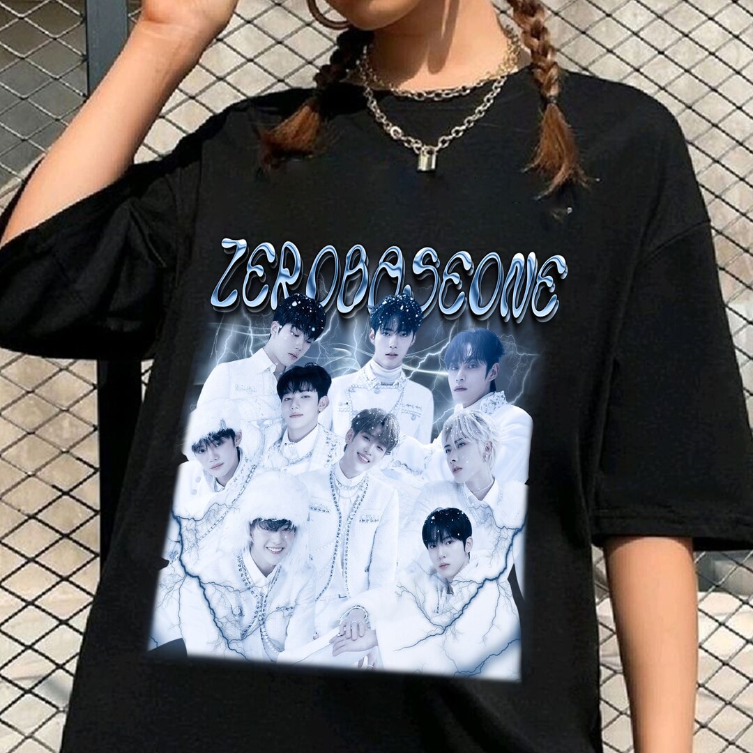 Zerobaseone Vintage Retro Bootleg Shirt, Zerobaseone Kpop Shirt ...