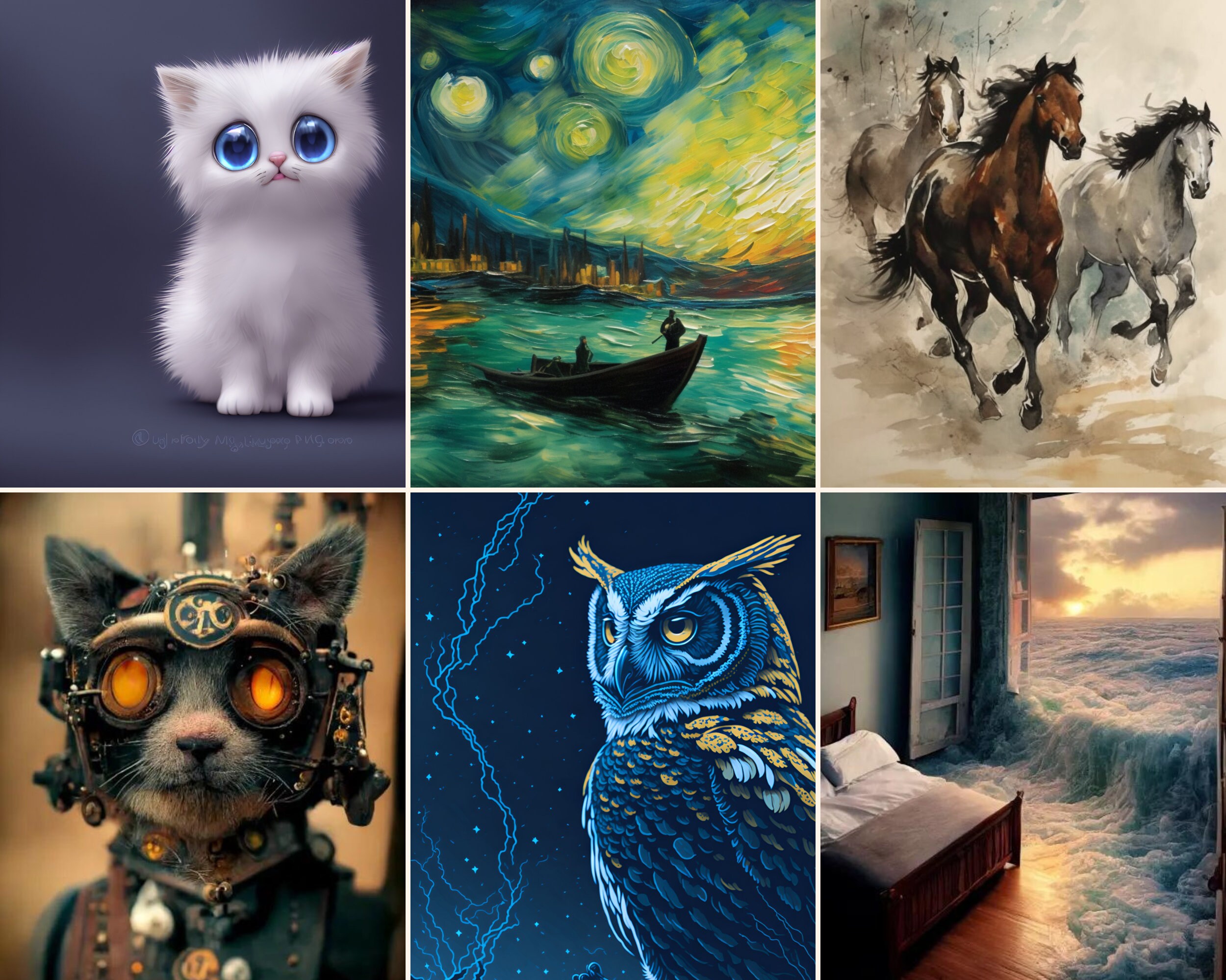 150 Midjourney High-quality AI Art Bundle: Large Ai-generated Digital ...