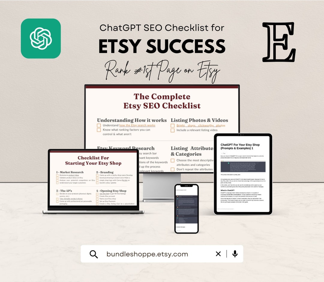 ULTIMATE Etsy SEO and New Shop Checklist,improve Your Etsy Search ...