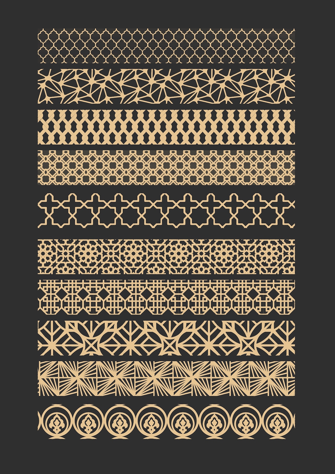 Lattice/ Filigree Brushes - Etsy