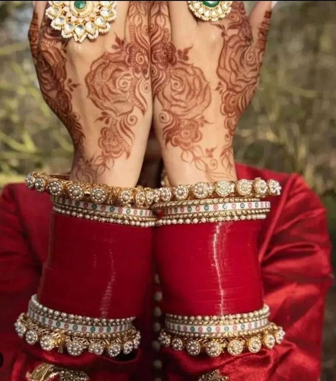 Punjabi Wedding Chooda for Bride bridal Chooda /indian Wedding Chooda ...