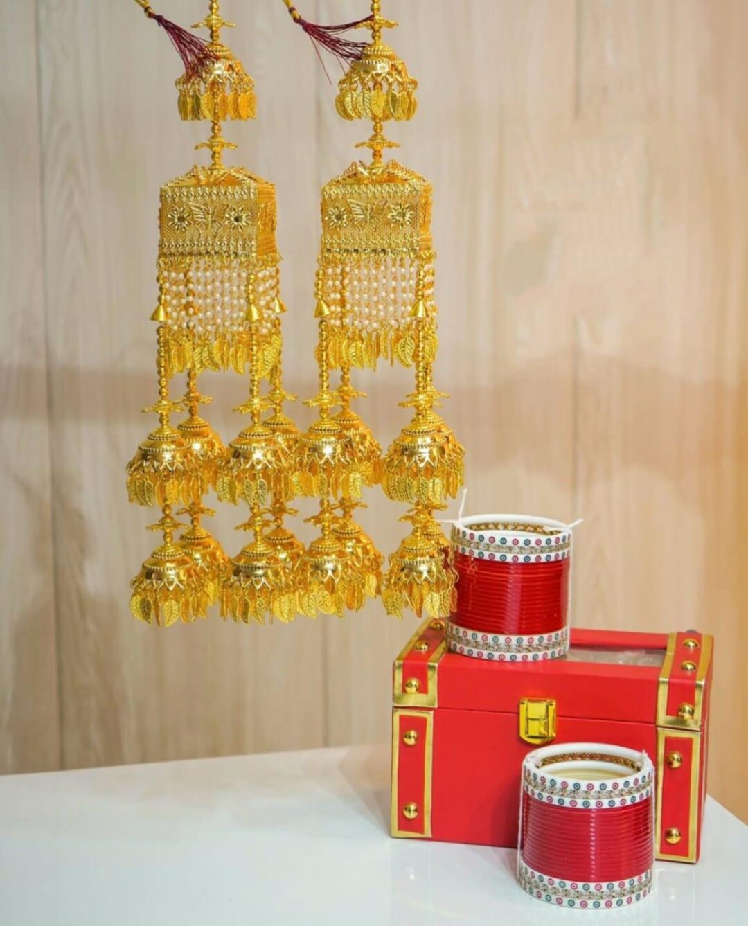 Indian Punjabi Sikh Wedding Bridal Chooda With Kalire/ Bridal Jewelery ...