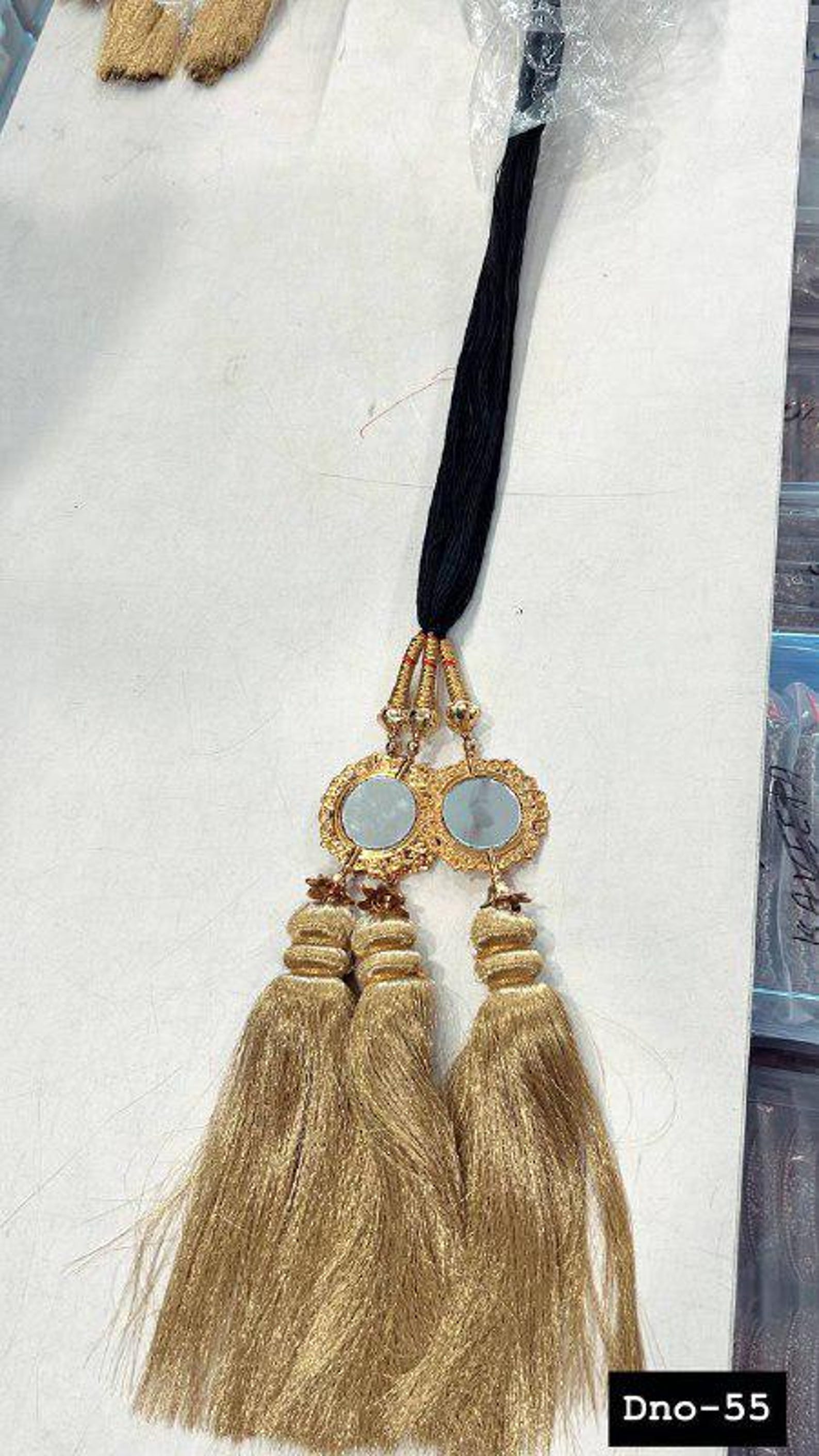 Punjabi Mirror Parandi / Paranda for Wedding / Mirror Parandi / Golden ...