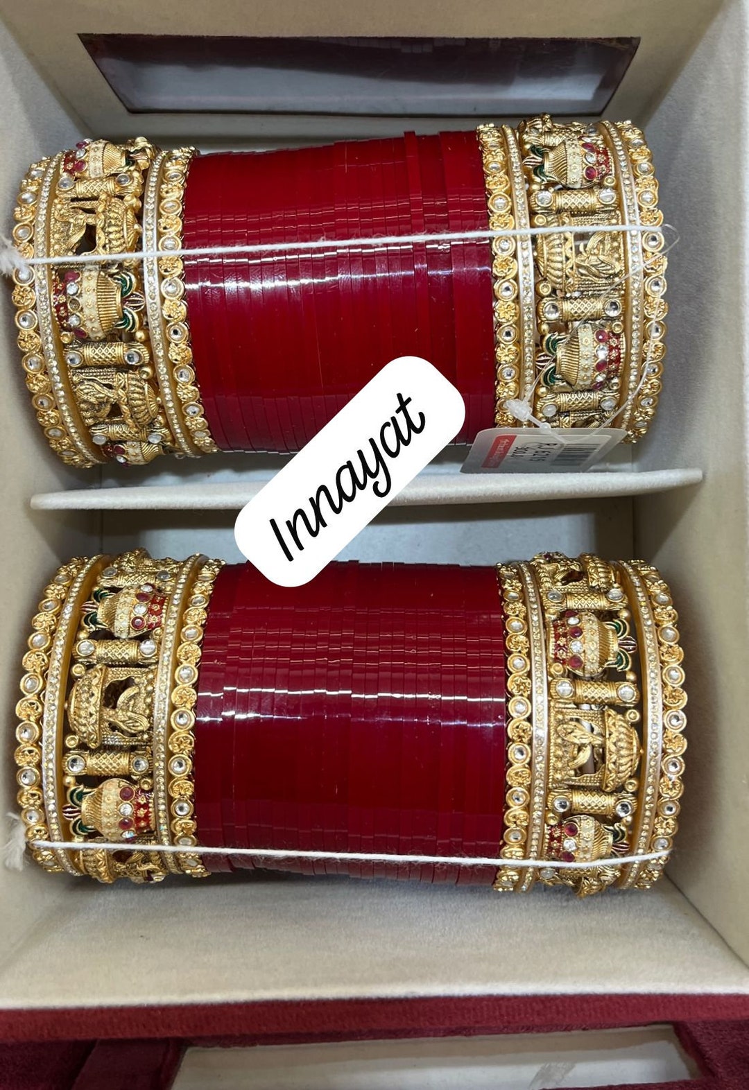 Indian Punjabi Sikh Wedding Chooda / Bridal Chooda / Kundan Bangles ...