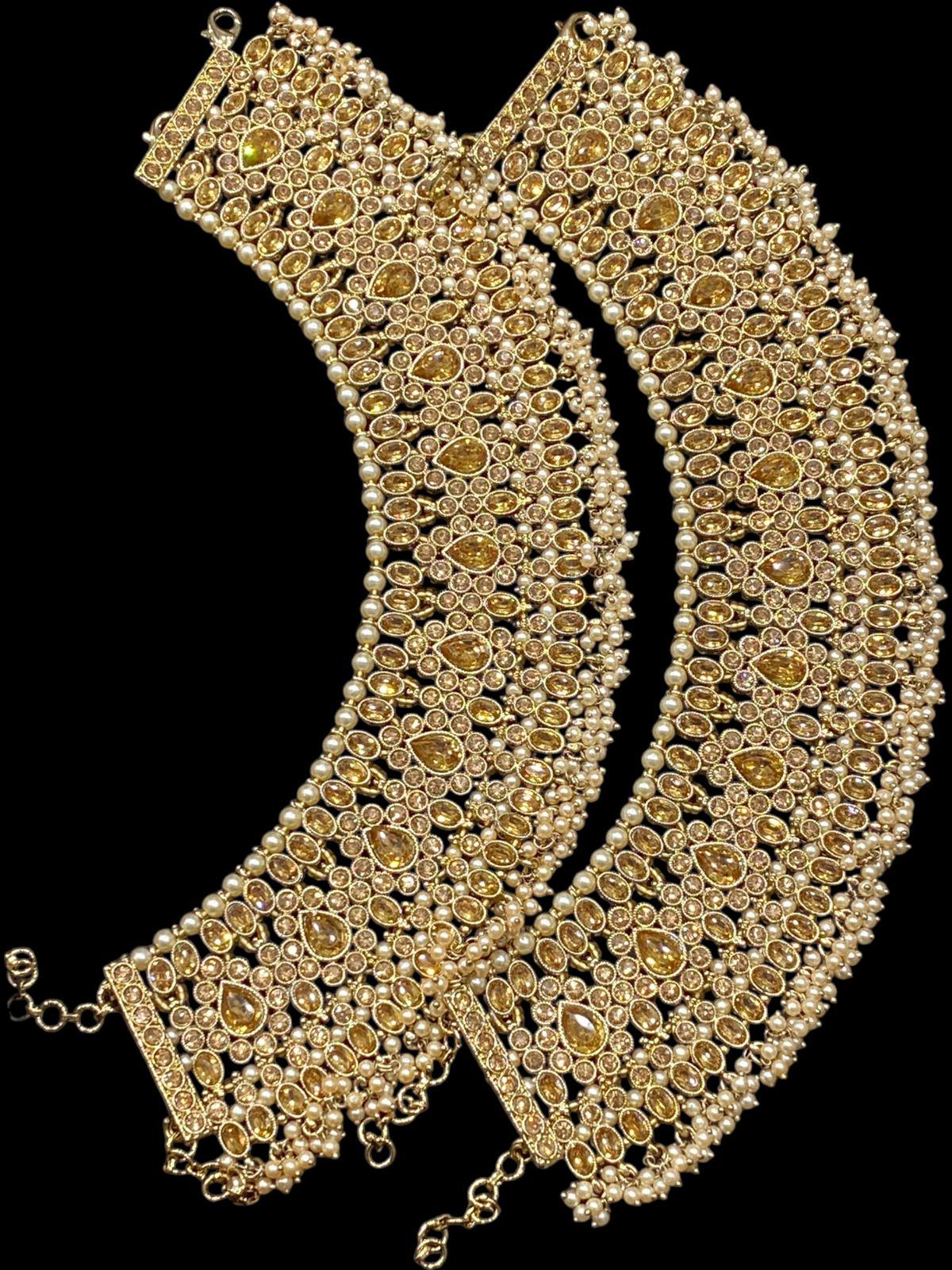 Indian Punjabi Wedding Anklets (payal ,jhanjhar) With Ghungroo|bridal ...