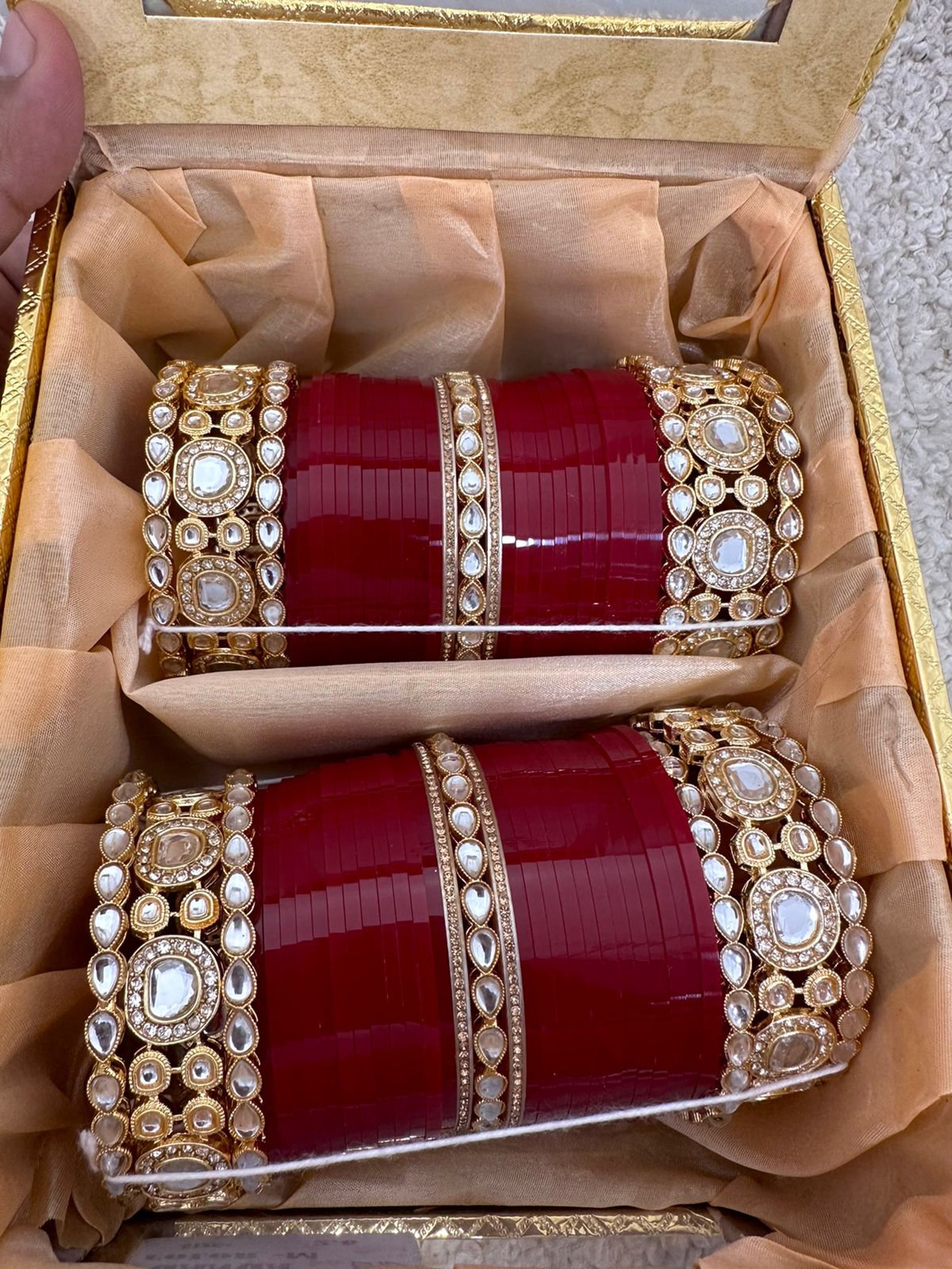 Punjabi Wedding Chooda for Brides | Kundan Chooda for Women | Punjabi ...