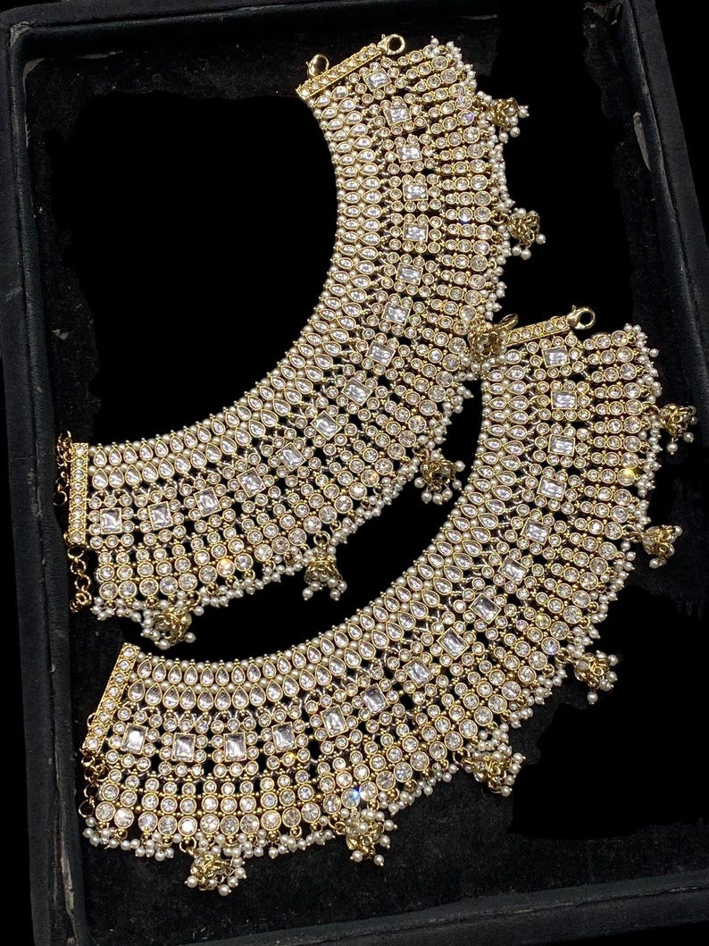 Indian Punjabi Wedding Anklets (payal ,jhanjhar) With Ghungroo|bridal ...