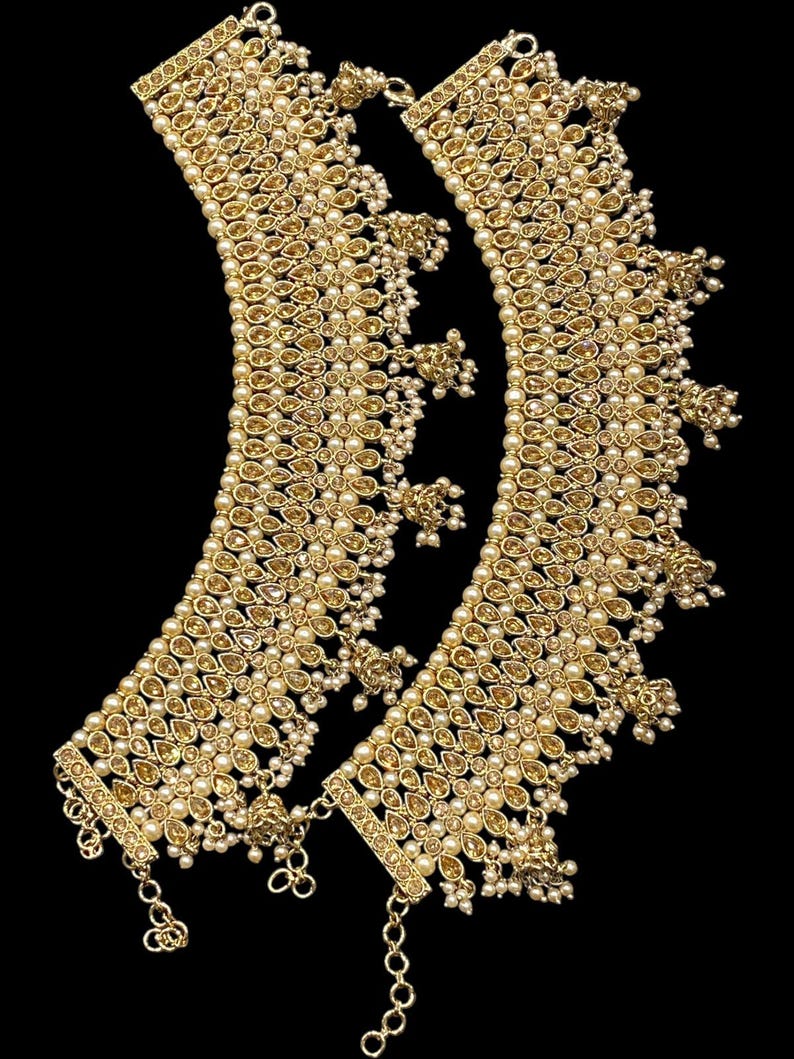 Indian Punjabi Wedding Anklets (payal ,jhanjhar) With Ghungroo|bridal ...