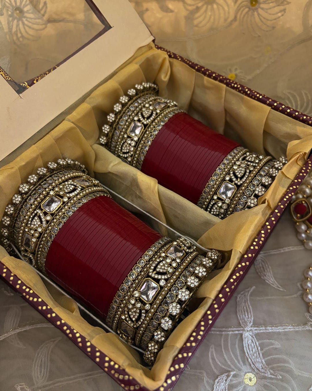 Punjabi Sikh Wedding Bridal Chooda / Bridal Jewelery /punjabi Chura ...