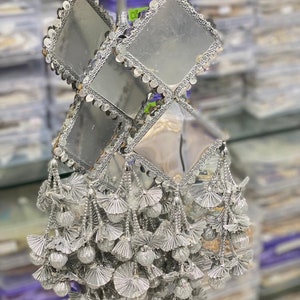 Punjabi Mirror Parandi / Paranda for Wedding / Mirror Parandi / Golden ...