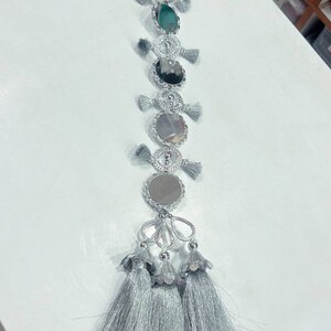 Punjabi Mirror Parandi / Paranda for Wedding / Mirror Parandi / Golden ...