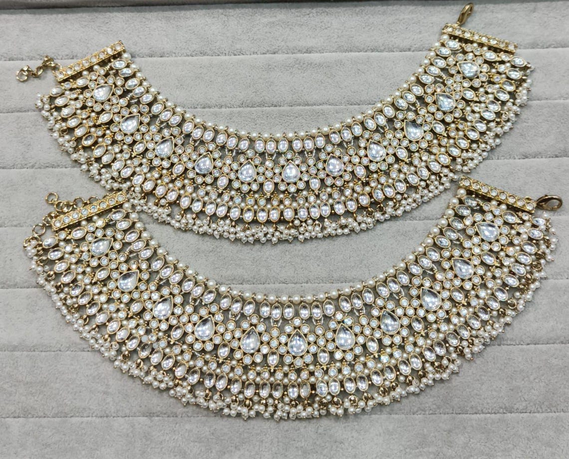 Indian Punjabi Wedding Anklets (payal ,jhanjhar) With Ghungroo|bridal ...