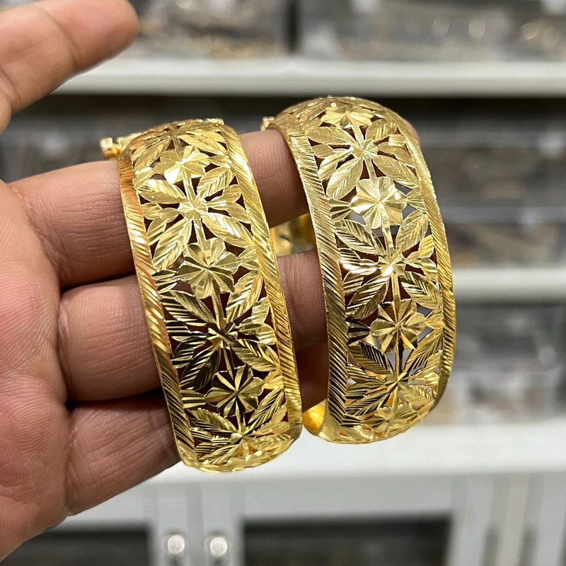 Jadau Bangles - Etsy