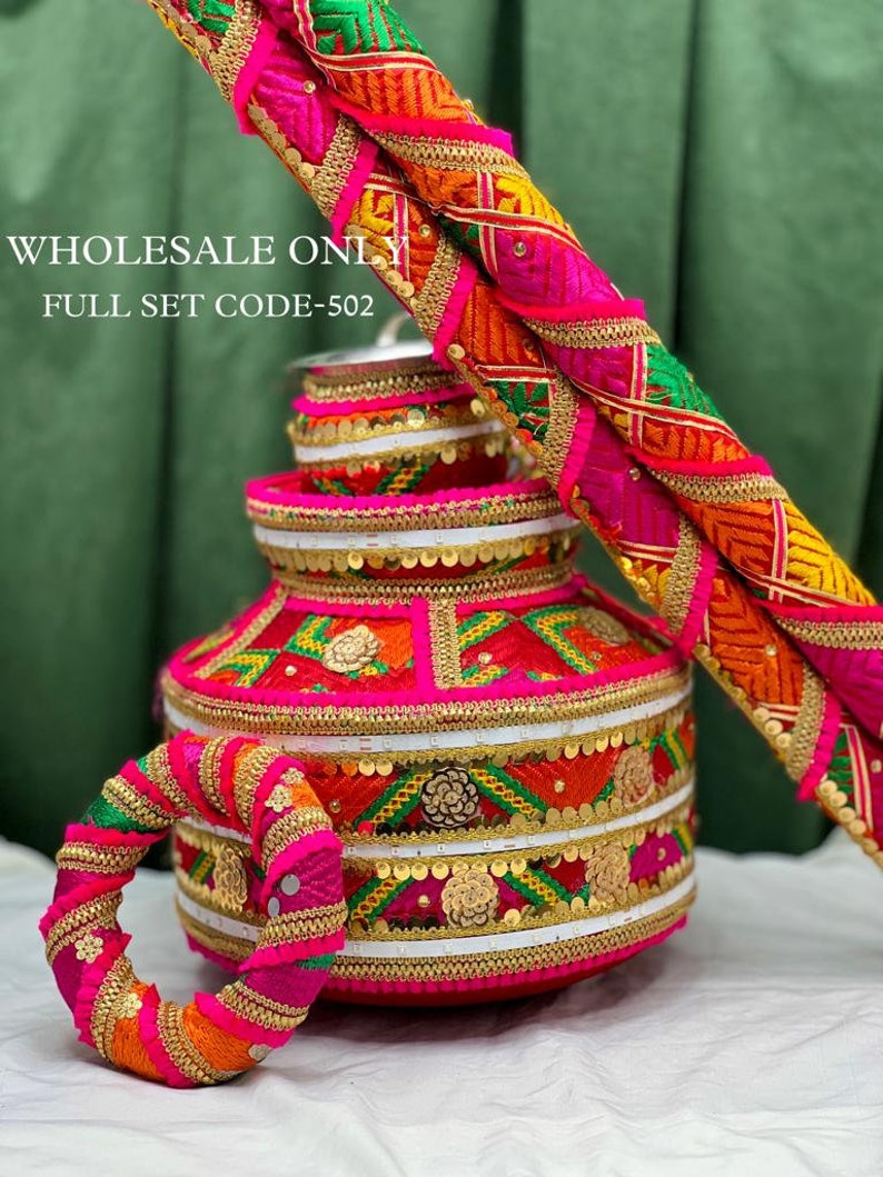 Indian Punjabi Wedding Ghadoli for Jaggo / Sikh Wedding Accessories ...