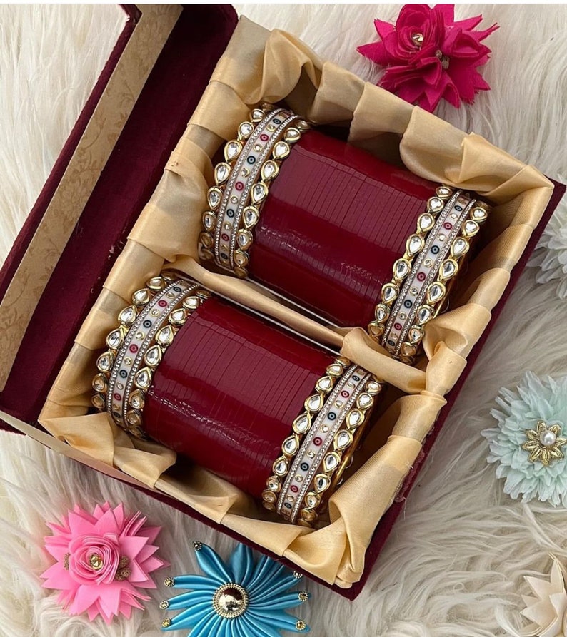 Punjabi Wedding Chooda for Bride |bridal Chooda /indian Wedding Chooda ...