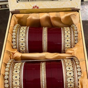 Punjabi Wedding Chooda for Bride |bridal Chooda /indian Wedding Chooda ...