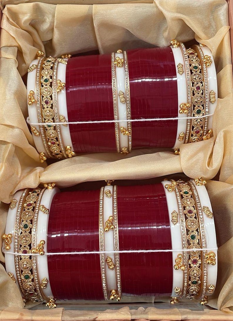 Punjabi Wedding Chooda for Bride |bridal Chooda /indian Wedding Chooda ...