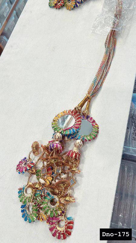 Punjabi Mirror Parandi / Paranda for Wedding / Mirror Parandi / Golden ...