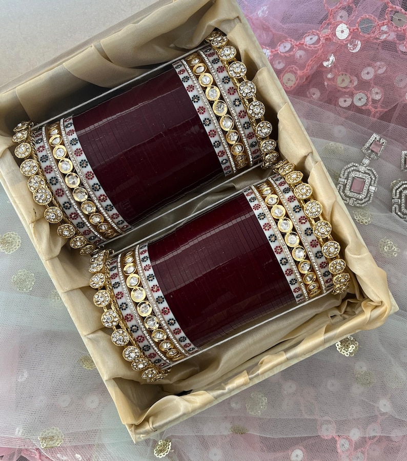 Punjabi Wedding Chooda for Bride |bridal Chooda /indian Wedding Chooda ...