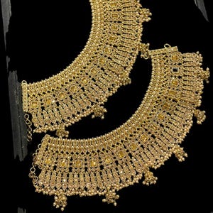 Indian Punjabi Wedding Anklets (payal ,jhanjhar) With Ghungroo|bridal ...