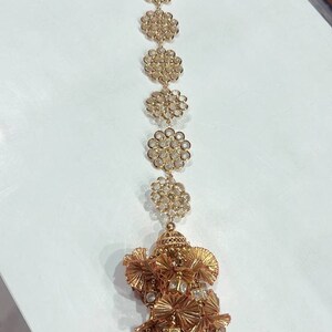 Punjabi Mirror Parandi / Paranda for Wedding / Mirror Parandi / Golden ...