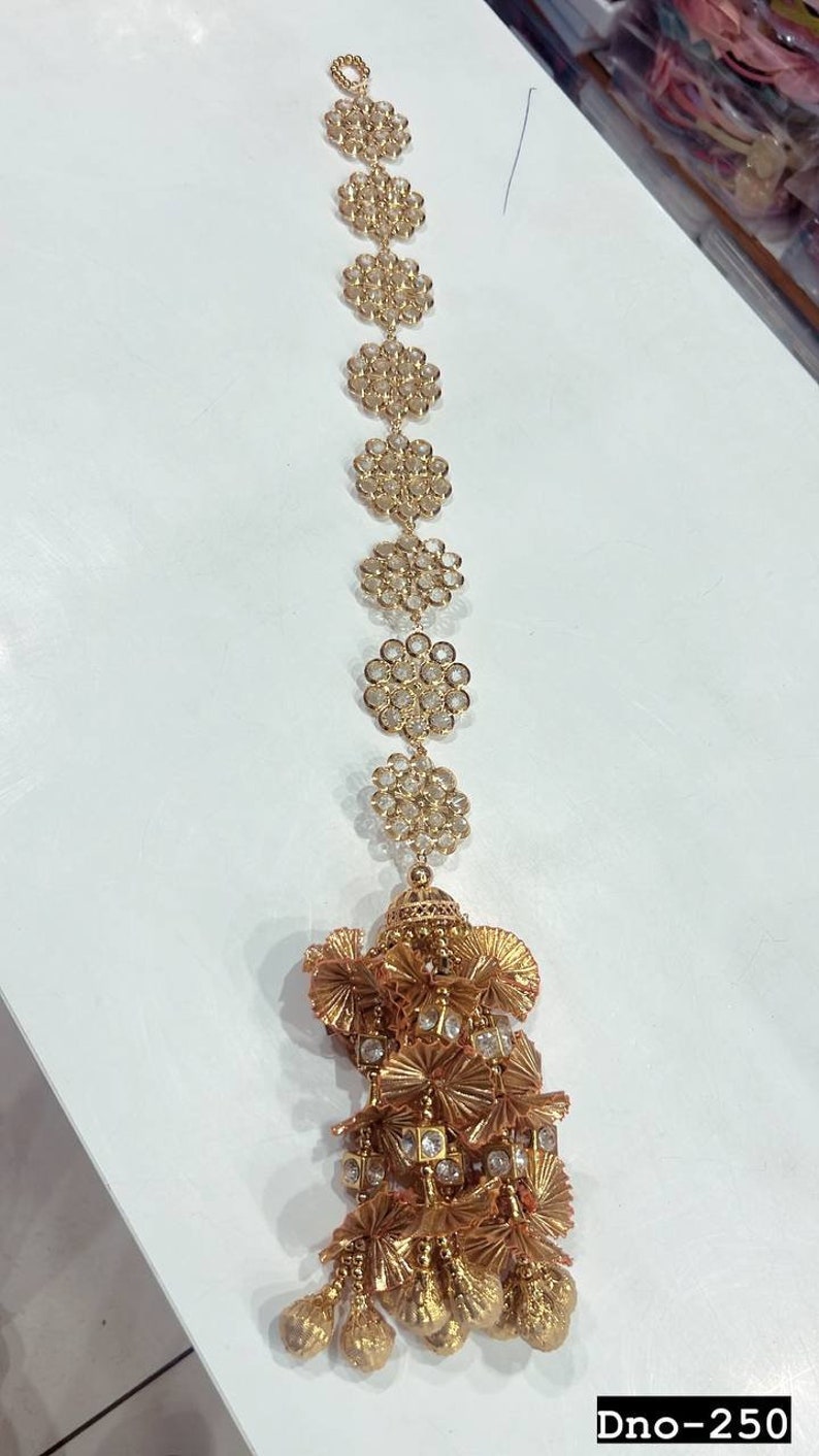 Punjabi Mirror Parandi / Paranda for Wedding / Mirror Parandi - Etsy