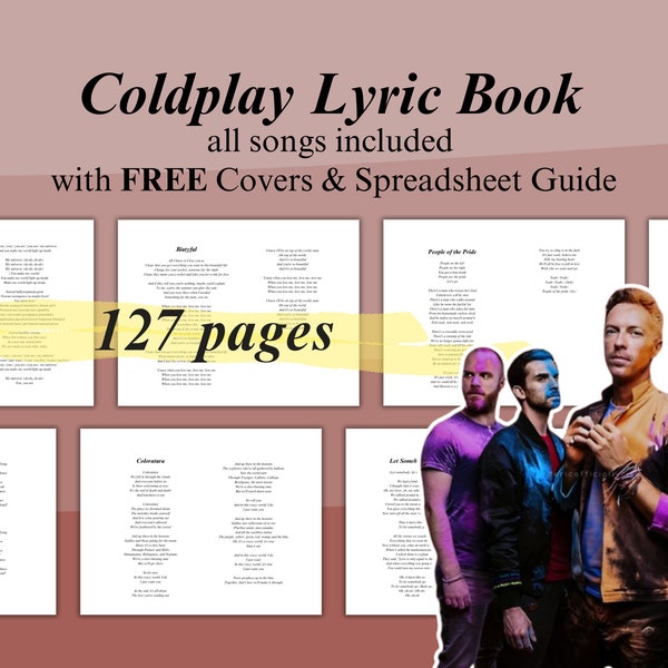 Coldplay - Etsy